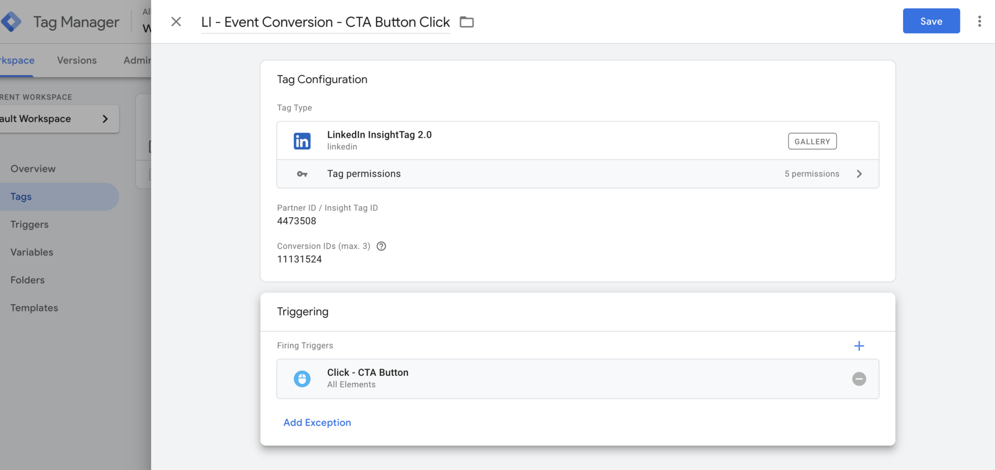 LinkedIn Event Tracking - Setting Up Event-Specific Conversions