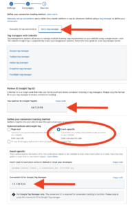 LinkedIn Event Tracking - Setting Up Event-Specific Conversions