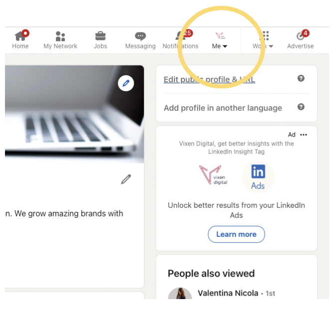 How to add certificates on LinkedIn - Vixen Digital