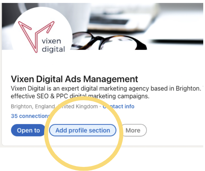 How to add certificates on LinkedIn - Vixen Digital