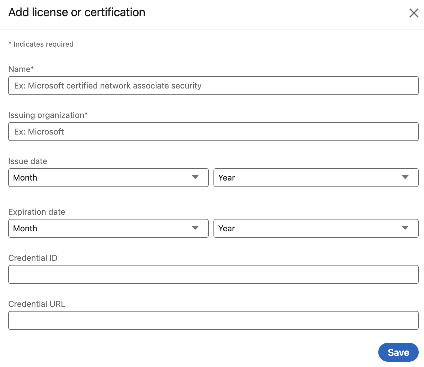How to add certificates on LinkedIn - Vixen Digital