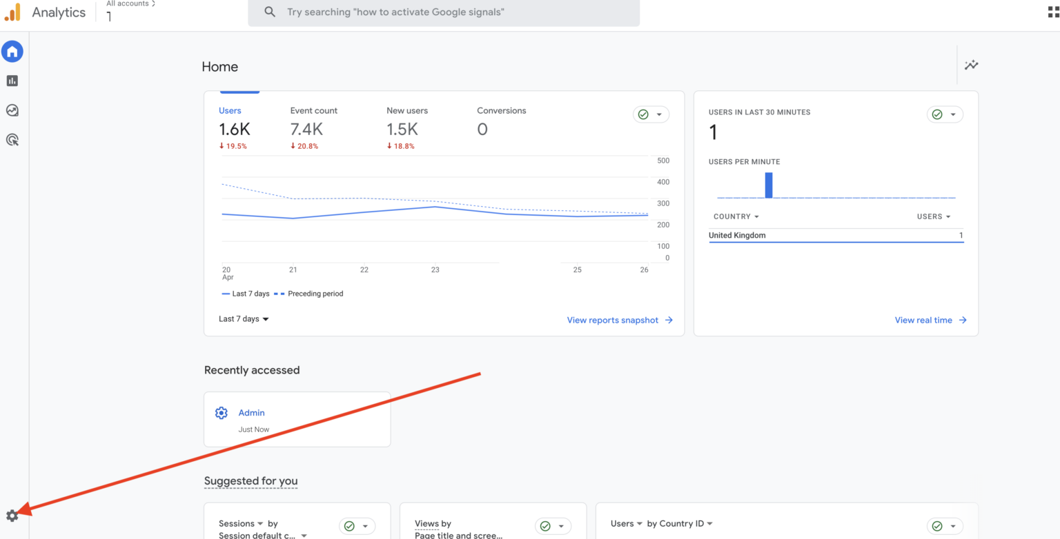Google Signals GA4: How to turn it on - Google Analytics 4