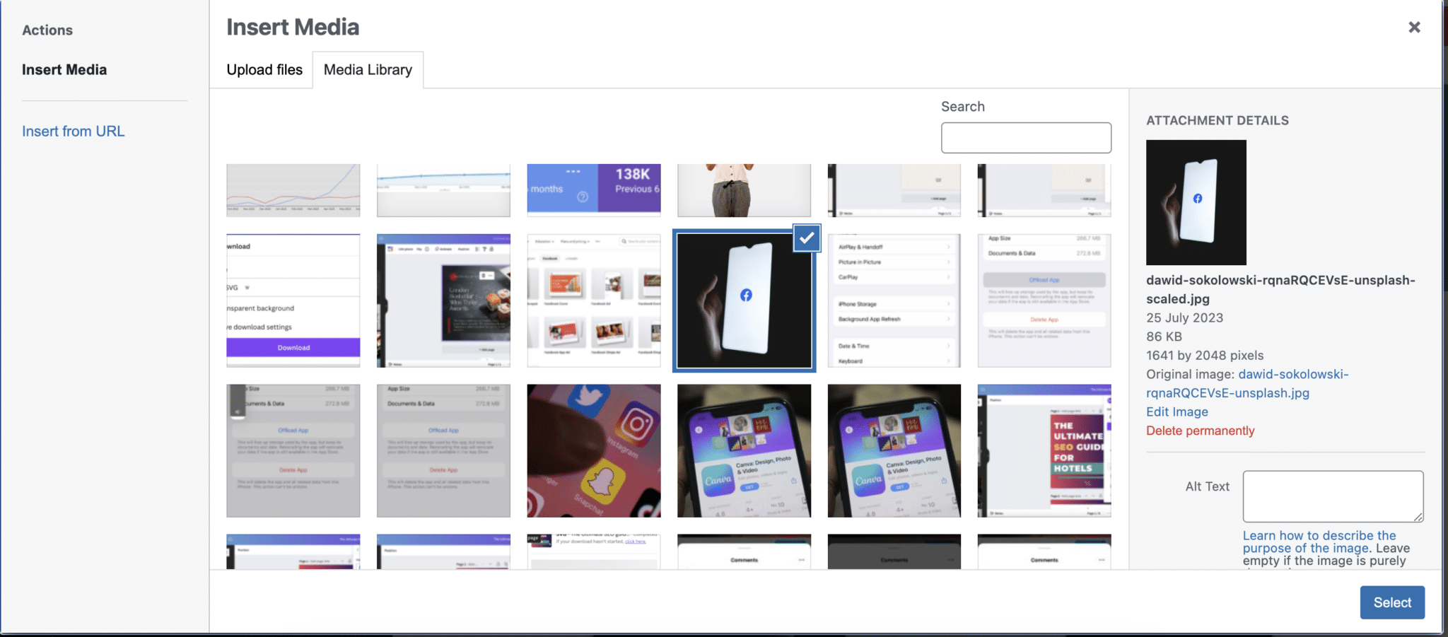 How To Add Alt Tags to Images in WordPress - Vixen Digital