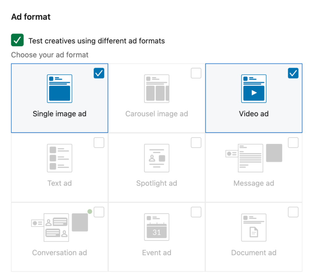 LinkedIn Ads A/B Testing: Best Practice (with Example) - Vixen Digital